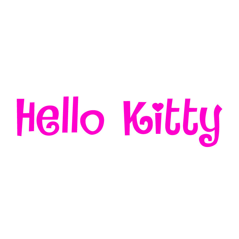 Hello Kitty Wave Vinyl Sticker – Blunt.One