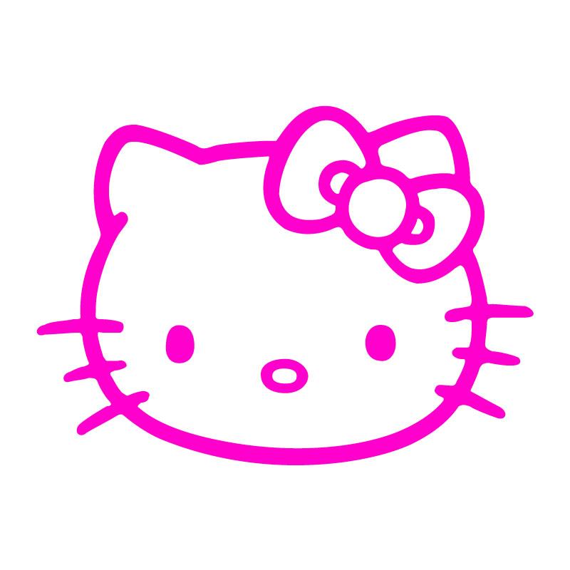 Hello Kitty Vinyl Sticker – Blunt.One