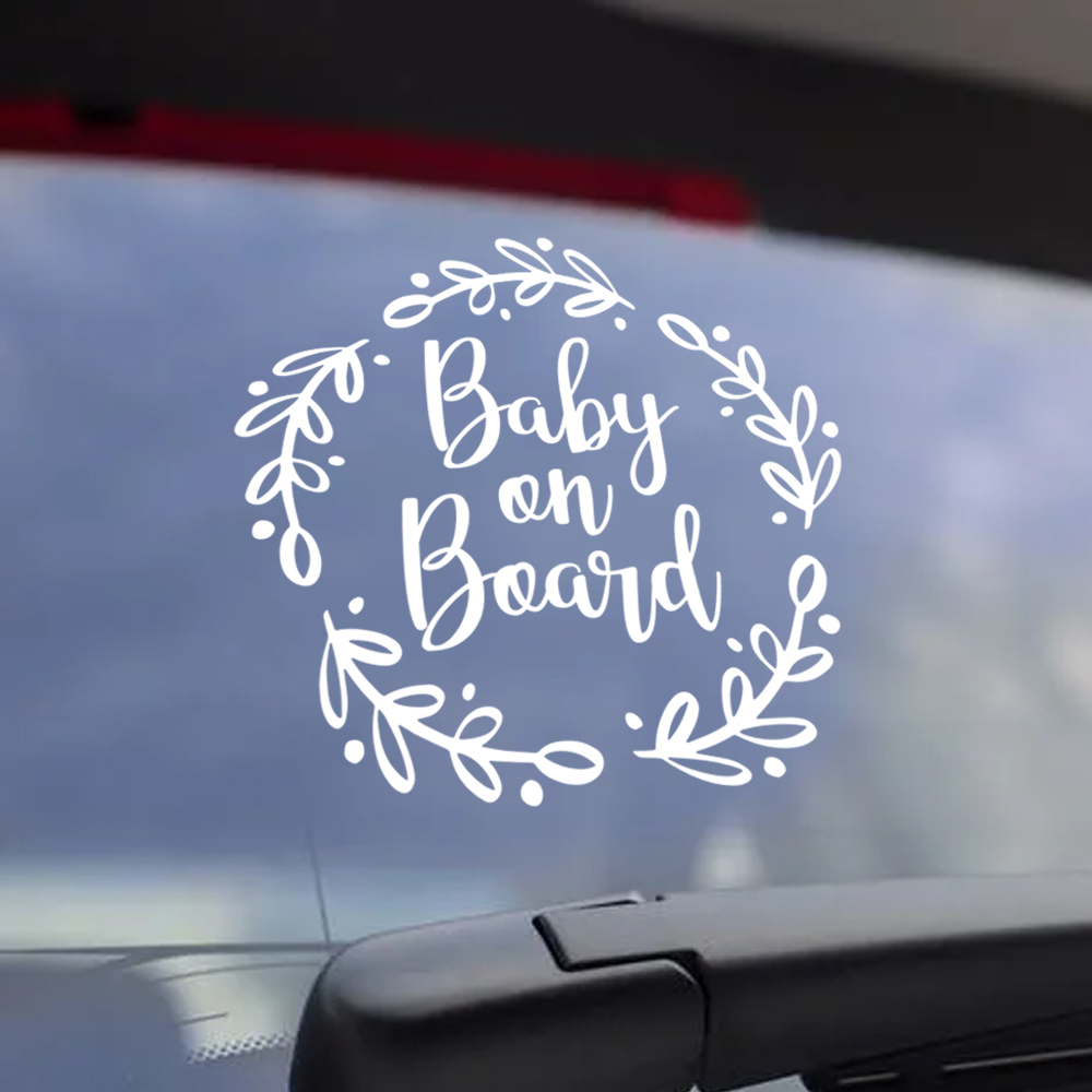 Baby On Board Vinyl Sticker – Blunt.One